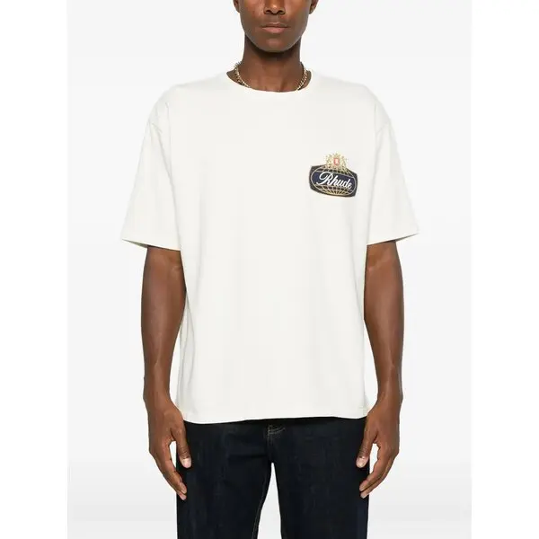 Rhude Neutrals T-shirts & Vests T-shirts