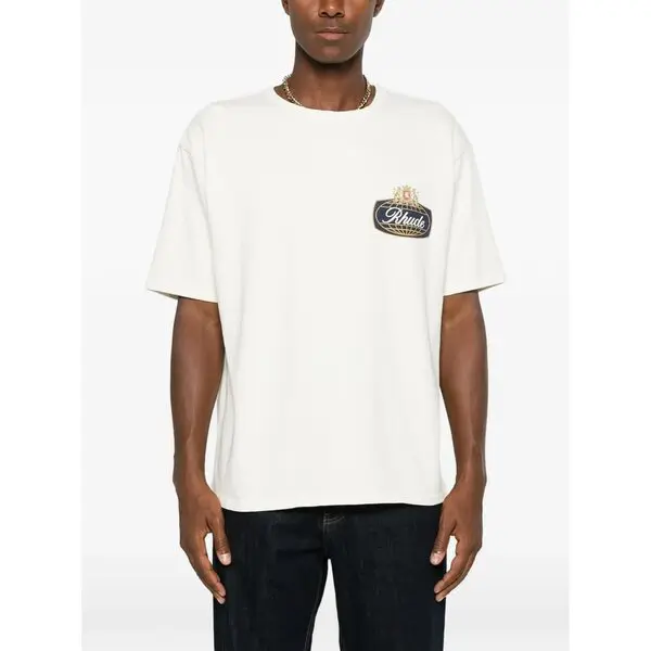 Rhude Neutrals T-shirts & Vests T-shirts - Cream