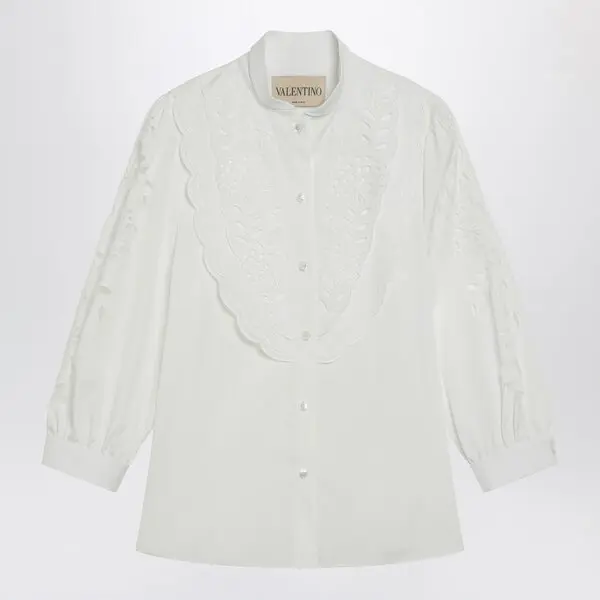 Valentino Garavani Cotton Poplin Shirt - White