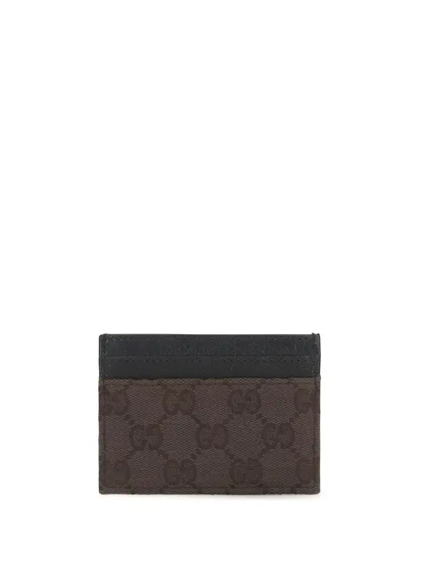 Gucci Gg Fabric Card Holder