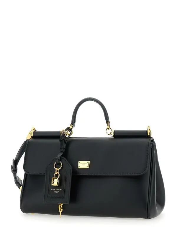 Dolce & Gabbana My Sicily Medium Handbag - Black
