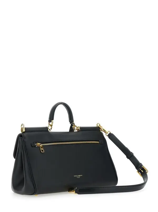 Dolce & Gabbana My Sicily Medium Handbag - Black