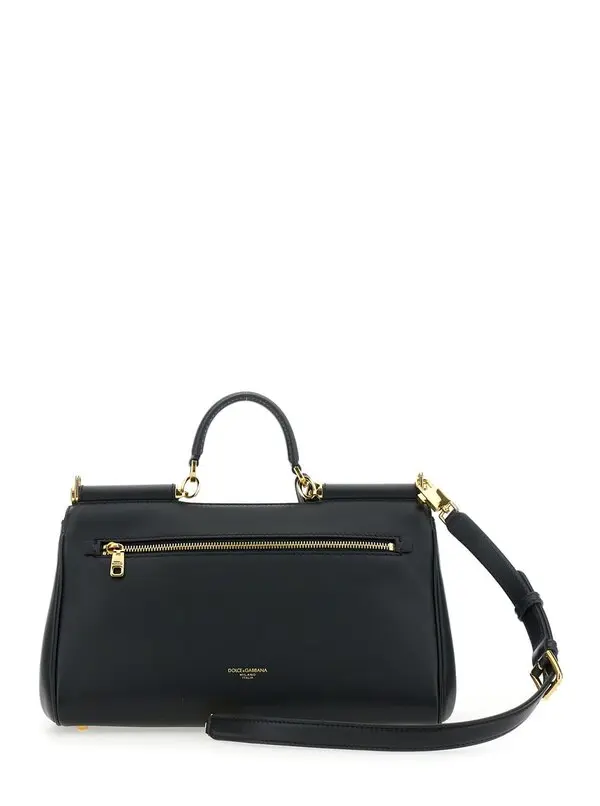 Dolce & Gabbana My Sicily Medium Handbag - Black