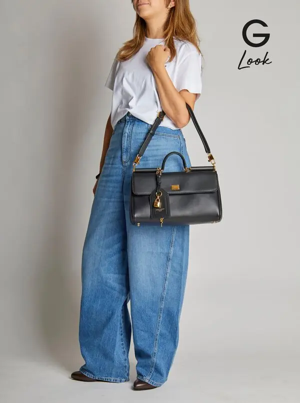 Dolce & Gabbana My Sicily Medium Handbag - Black