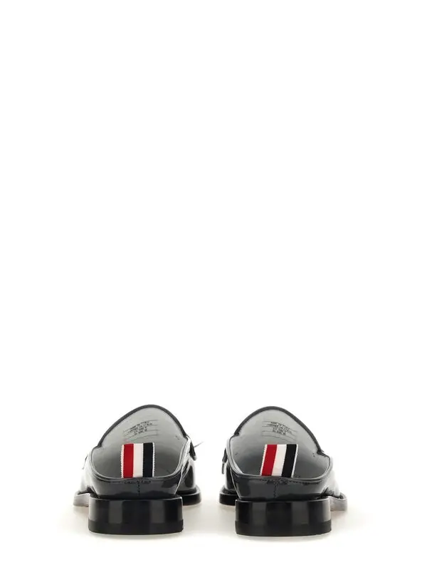 Thom Browne Kilt Varsity Loafers - Gray