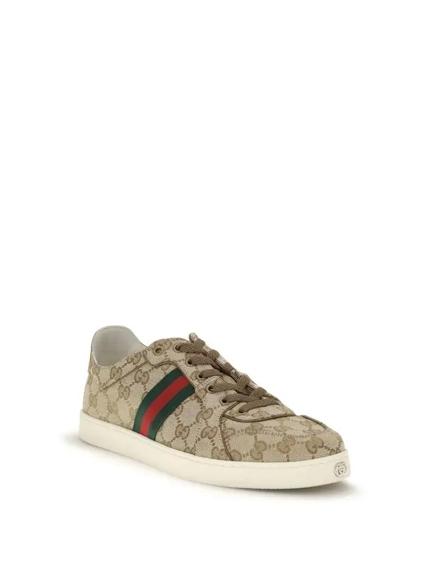 Gucci Stretch Gg Fabric Sneakers