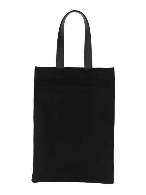 JIL SANDER Tote Bag With Logo - Black
