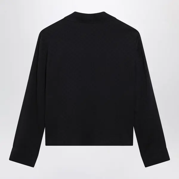 Gucci Jacquard Silk-blend Shirt
