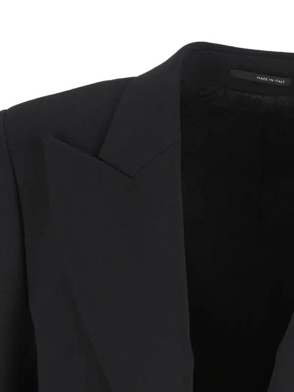 Gucci Wool Single-breasted Jacket - Multicolor