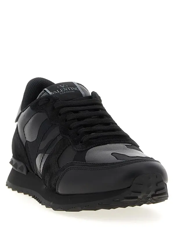 Valentino Garavani Rockrunner' Sneakers - Black