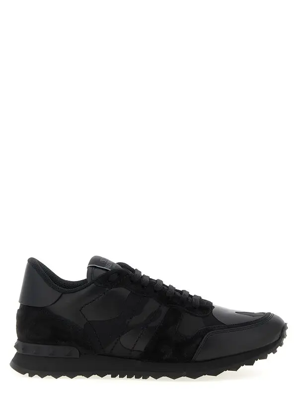 Valentino Garavani Rockrunner Sneakers - Black