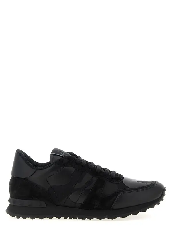 Valentino Garavani Rockrunner Sneakers - Black