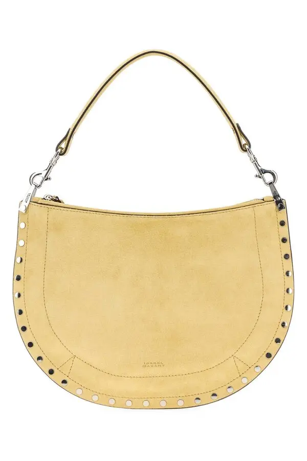 Isabel Marant Étoile Pastel Suede Oskan Shoulder Bag - Yellow
