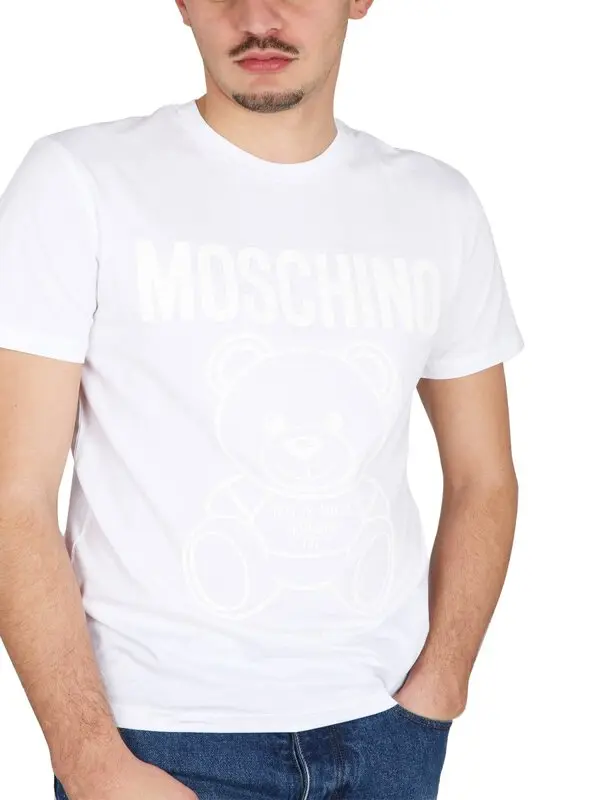 Moschino Teddy Bear Organic Jersey T-shirt