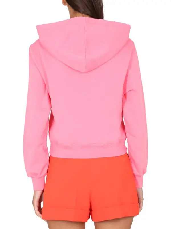 Moschino Logo Crochet Sweatshirt