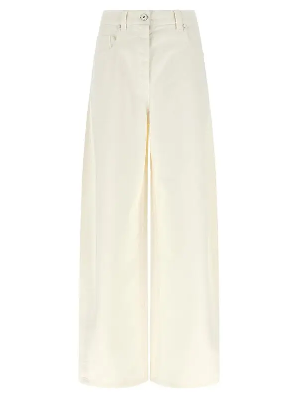 Brunello Cucinelli The Wide Barrel Jeans