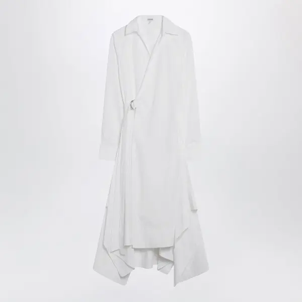 Loewe Draped Silk Dress