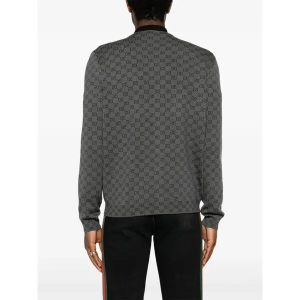 Gucci Grey Sweaters & Knitwear Cardigans