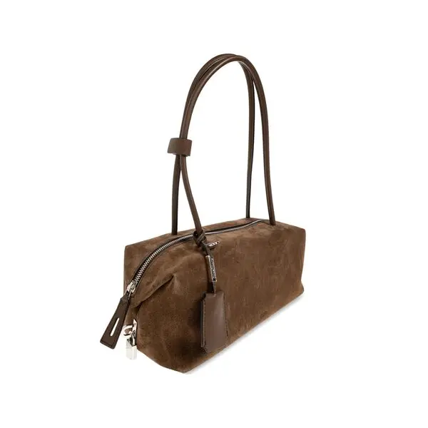 Max Mara Suede Tote Bag - Brown