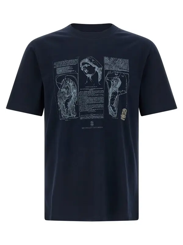 Brunello Cucinelli Printed T-shirt