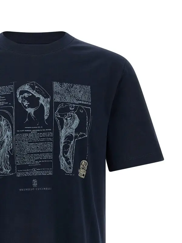 Brunello Cucinelli Printed T-shirt