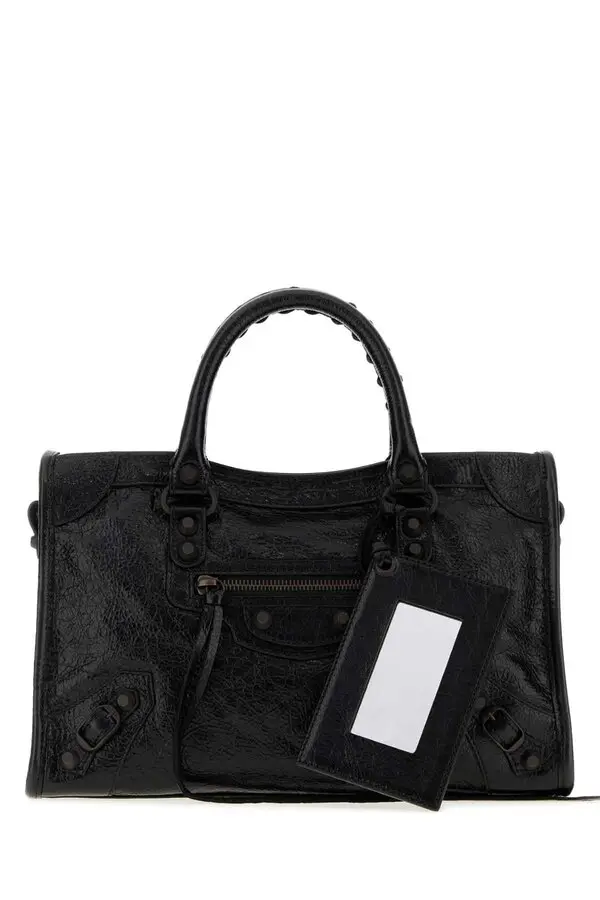 Balenciaga Fluo Leather Small Le City Handbag