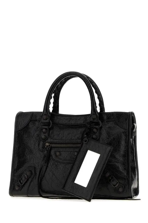 Balenciaga Fluo Leather Small Le City Handbag