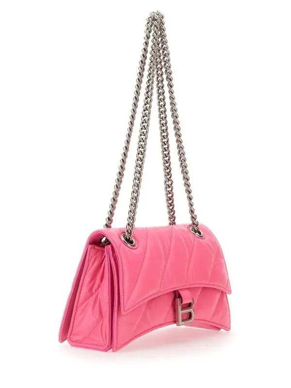 Balenciaga Crush Small Bag - Pink