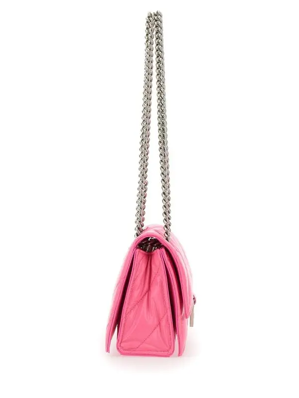 Balenciaga Crush Small Bag - Pink