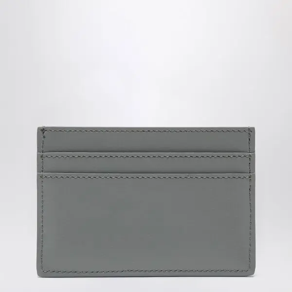 Fendi Light Grey Ff Squared Card Holder