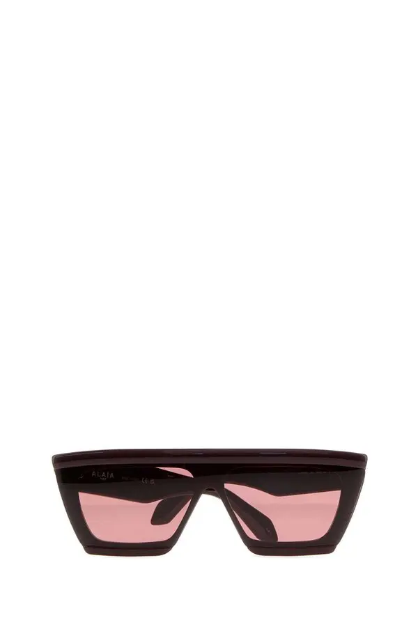 Alaïa Purple Acetate Sunglasses