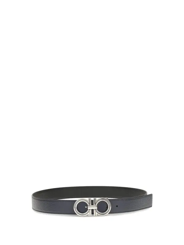 FERRAGAMO Reversible Leather Belt