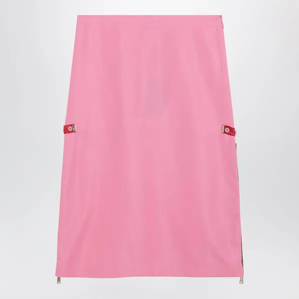 Fendi Technical Viscose Skirt - Pink