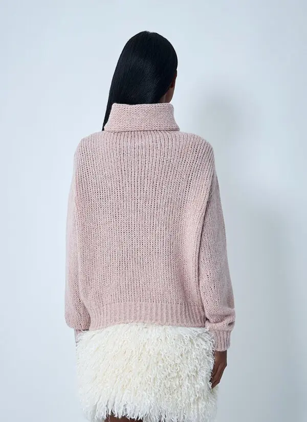 Moncler Wool-blend Cable Knit Sweater