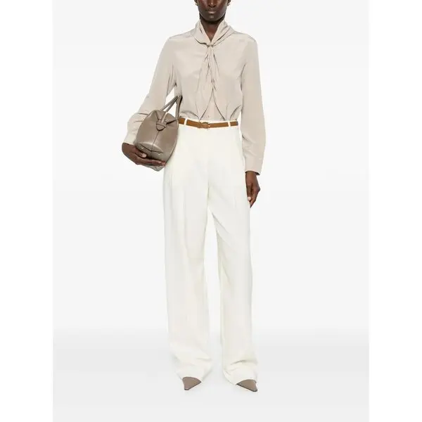 Max Mara Neutrals Tops Blouses - Cream
