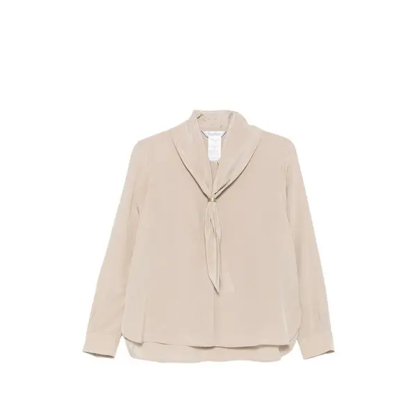 Max Mara Silk Blouse - Cream