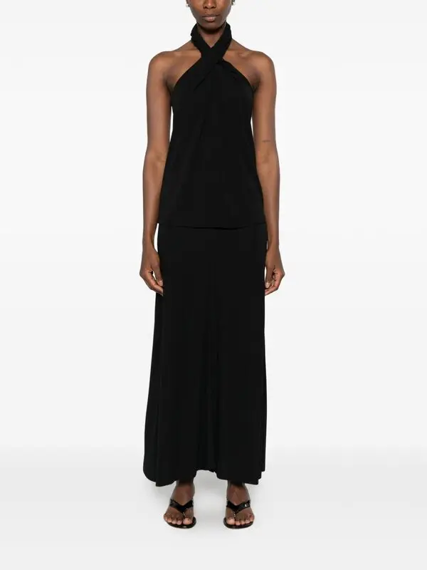 TOTEME Sleeveless Halterneck Top - Multicolor
