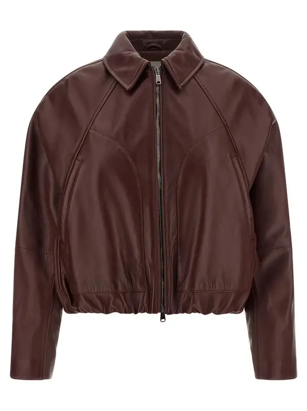 Brunello Cucinelli Nappa Leather Jacket
