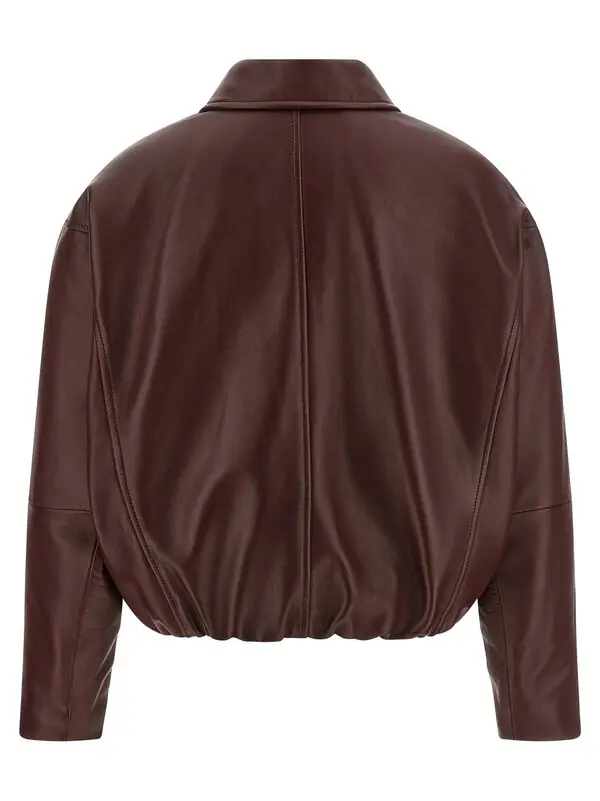Brunello Cucinelli Nappa Leather Jacket