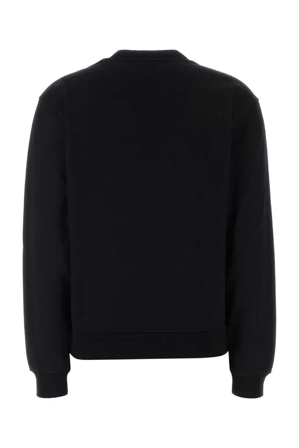 DIESEL® Cotton Sweatshirt - Black