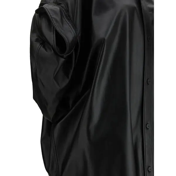 Balenciaga Leather Dress - Black