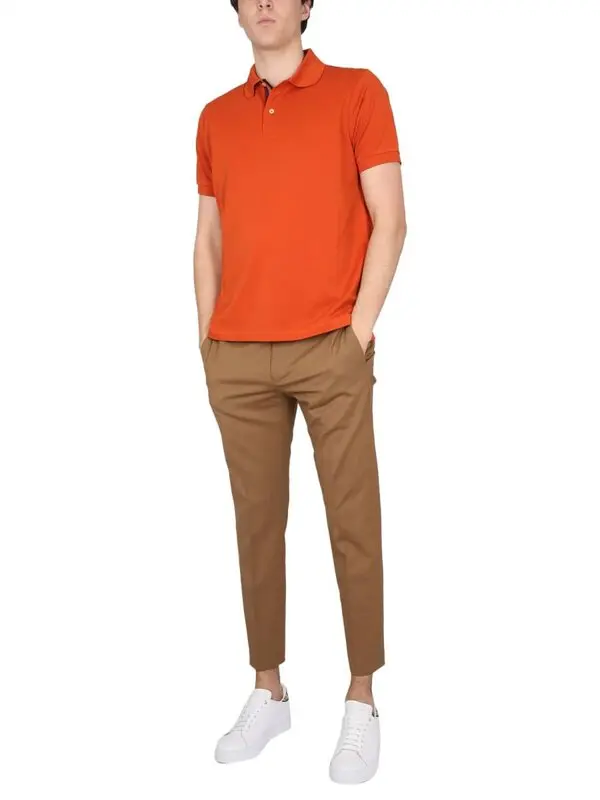Paul Smith Cotton Polo - Orange