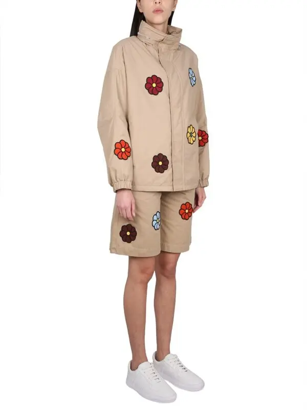 Moncler Cotton Gabardine Bermuda Shorts