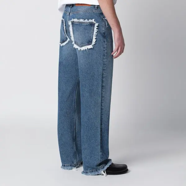 Séfr Frayed Cut Denim Jeans