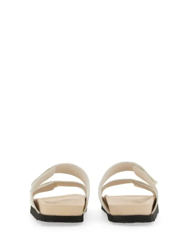 Palm Angels Leather Sandals - White