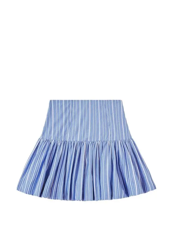 GANNI Organic Cotton Mini Skirt - Multicolor