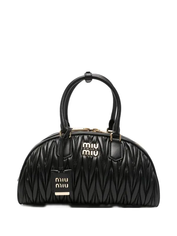 Miu Miu Arcadie Leather Handbag