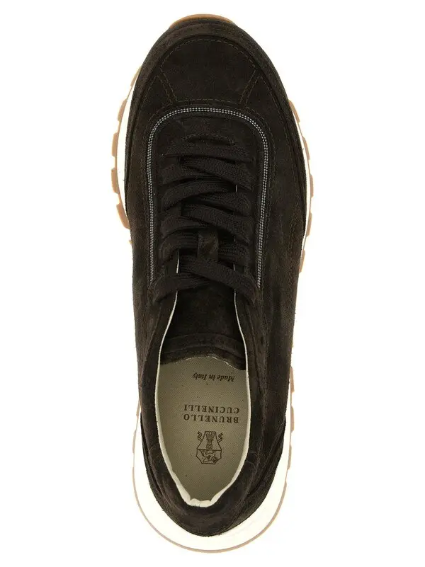 Brunello Cucinelli Suede Sneakers