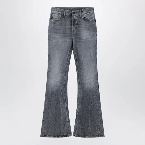 Acne Studios Faded Flared Jeans - Black