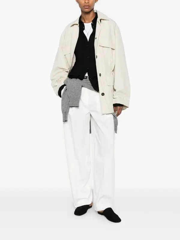 TOTEME Cotton Blend Jacket - Multicolor